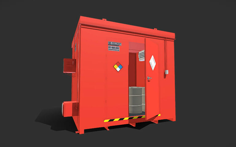 8' x 10' FireSafe Hazmat Storage Building - US Hazmat Storage