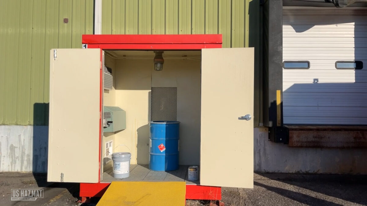 Hazmat Storage: Safety Solutions, Requirements & Tips - US Hazmat Storage